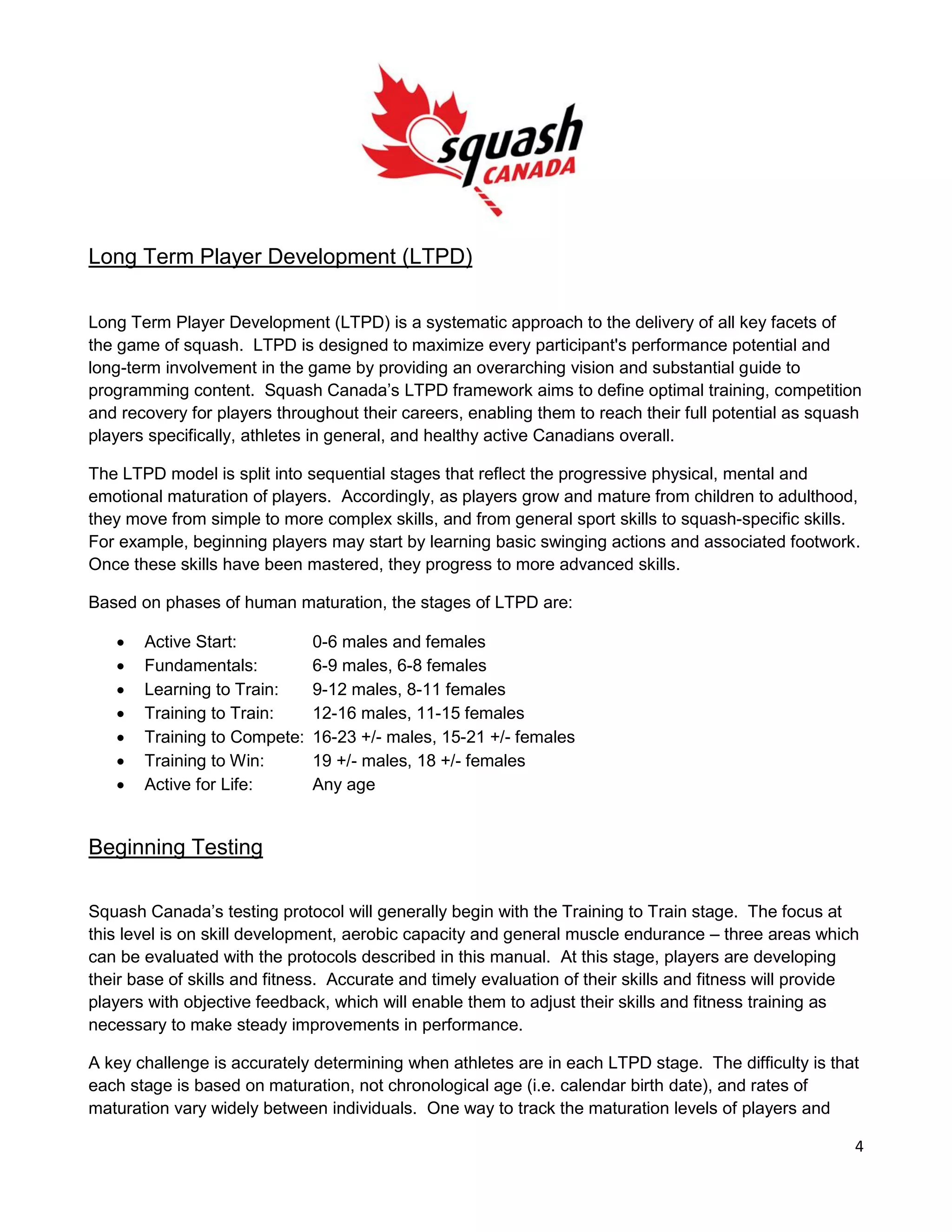 Squash testing-protocol-manual | PDF
