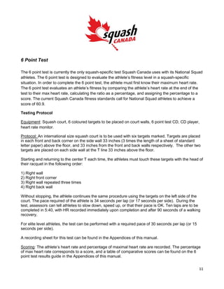 Squash testing-protocol-manual | PDF