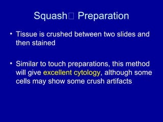 Squash cytology of cns paediatric tumours | PPT
