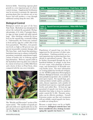Squash Bug and Squash Vine Borer: Organic Controls | PDF