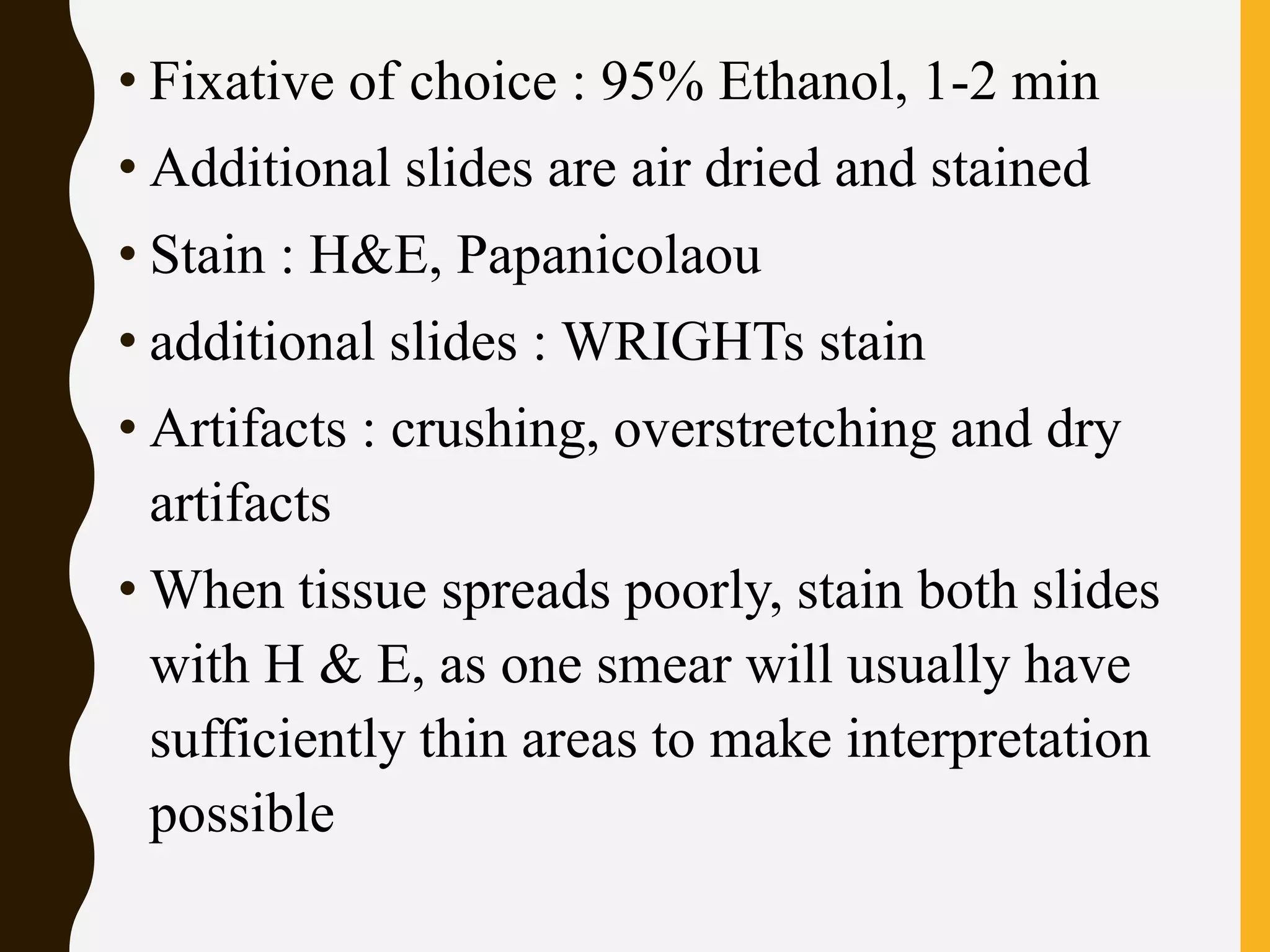Squash smear cytology - By Anamika dev | PPTX