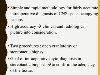 Squash smear cytology - By Anamika dev | PPTX