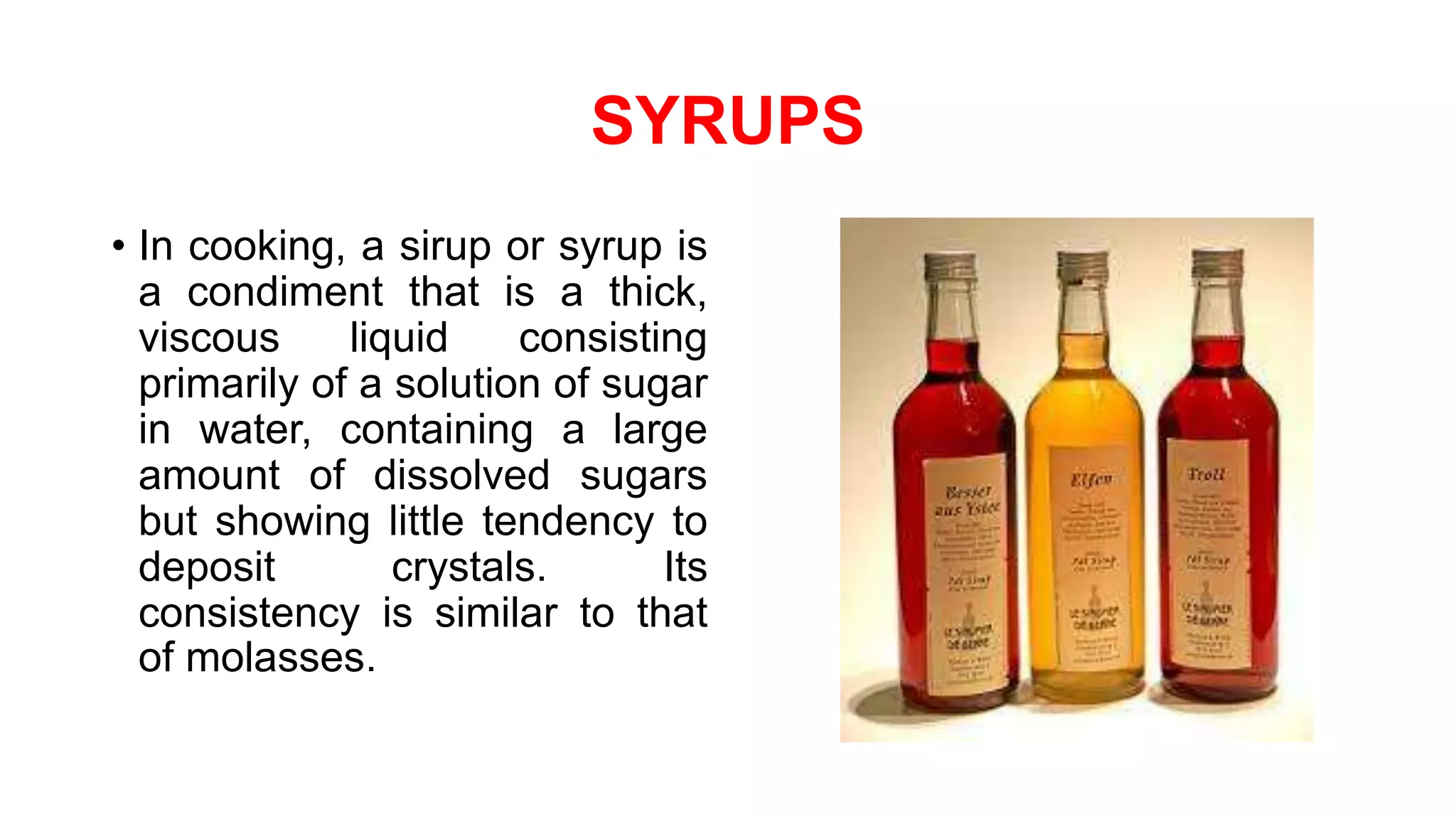 Squash & syrups | PPTX