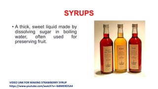 Squash & syrups | PPTX