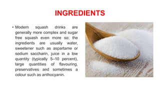 Squash & syrups | PPTX