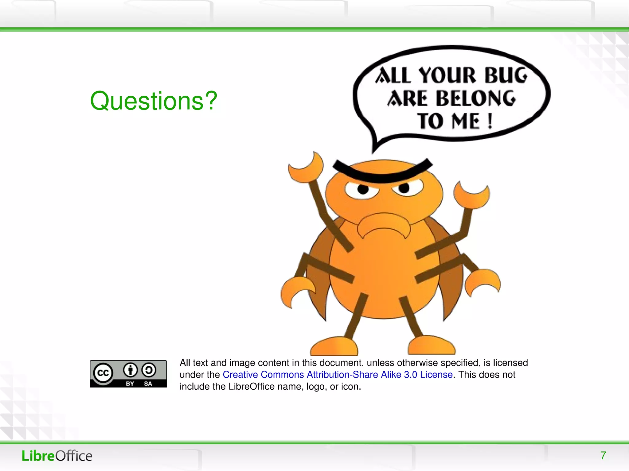 Squash that Bug! | ODP