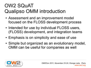 OW2 Squat SONAR Qualipso, OW2con11, Nov 24-25, Paris | PDF | Shareware ...
