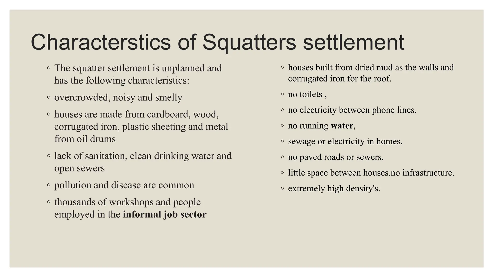 Squatters settlement UCD.pptx