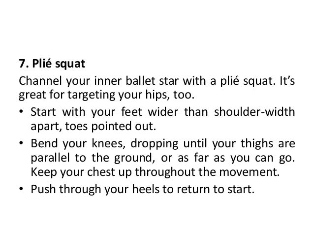 Squat Variations to Keep You on Your Toes | PPT