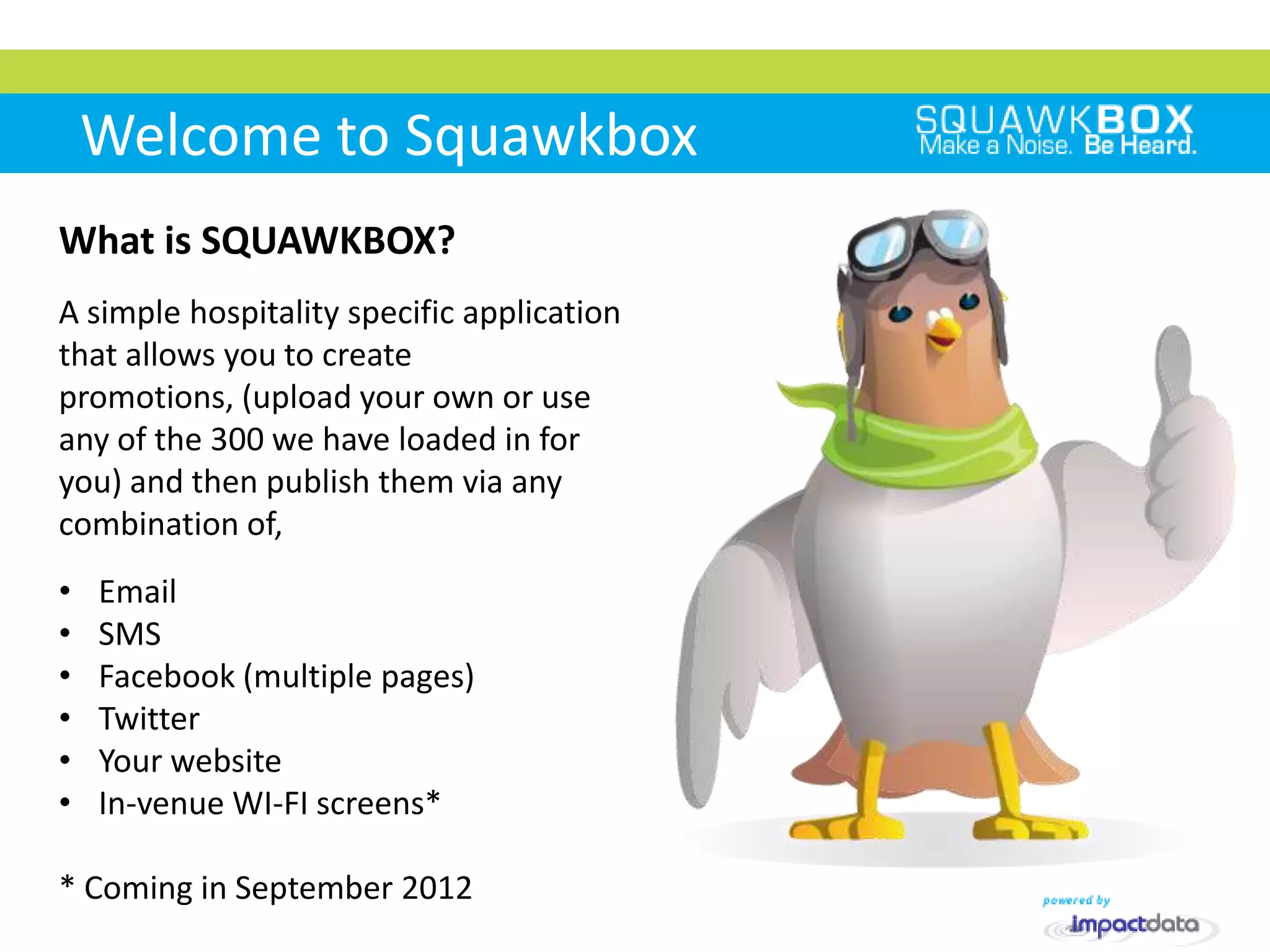 Squawkbox Teaser | PPT