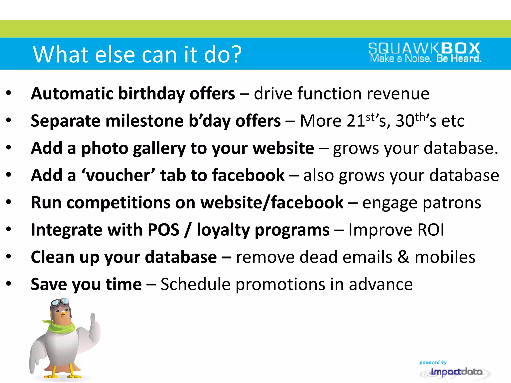 Squawkbox Teaser | PPT