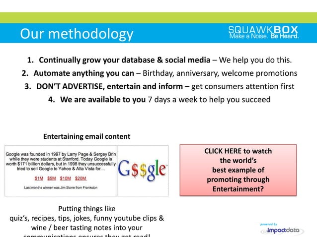 Squawkbox Teaser | PPT