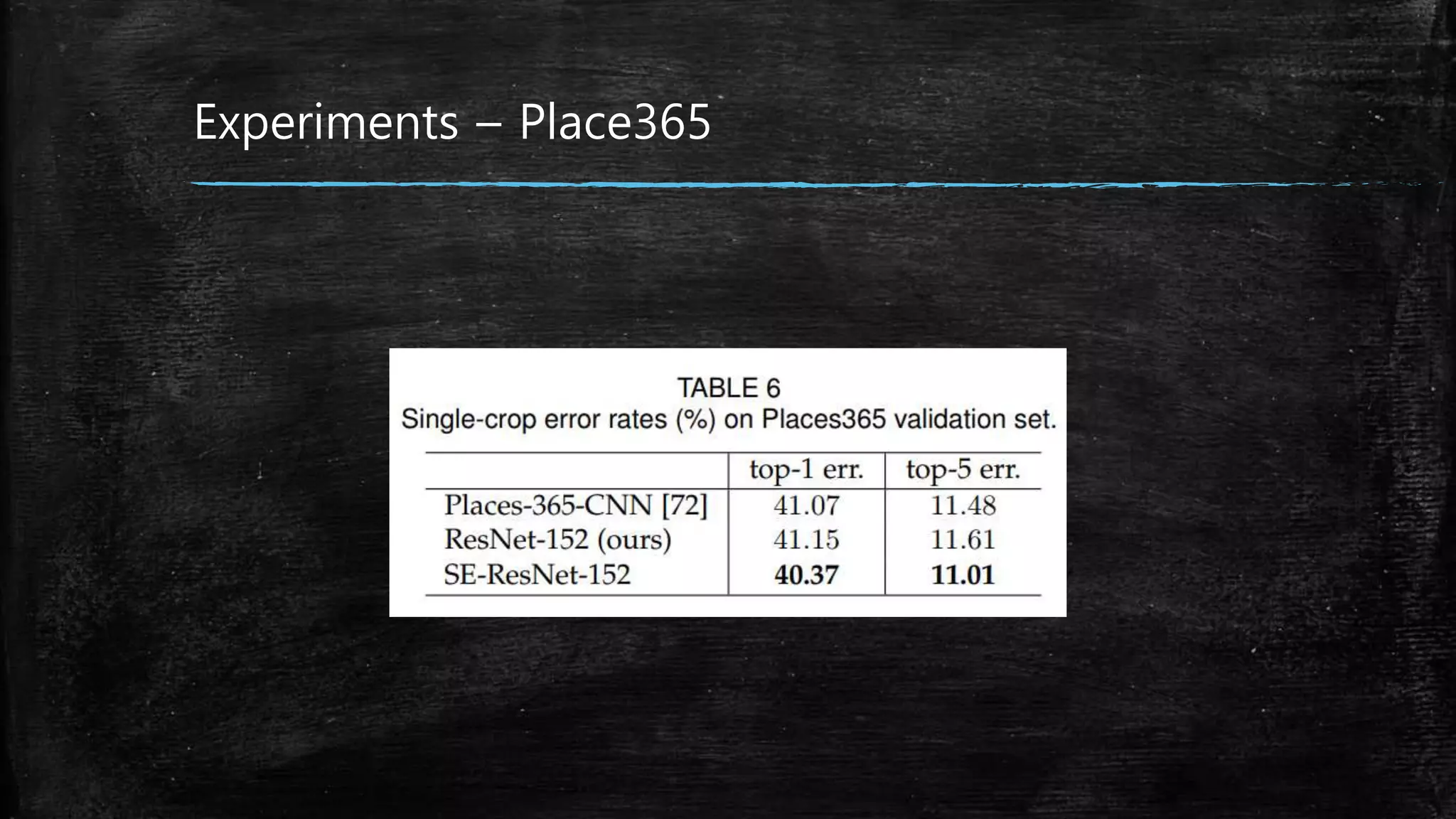 Squeeze and excitation networks | PPTX