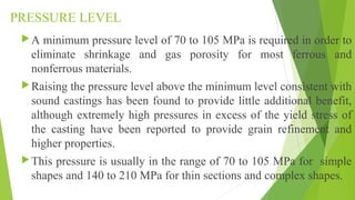 Squeeze Forming or Squeeze Casting Process | PPT