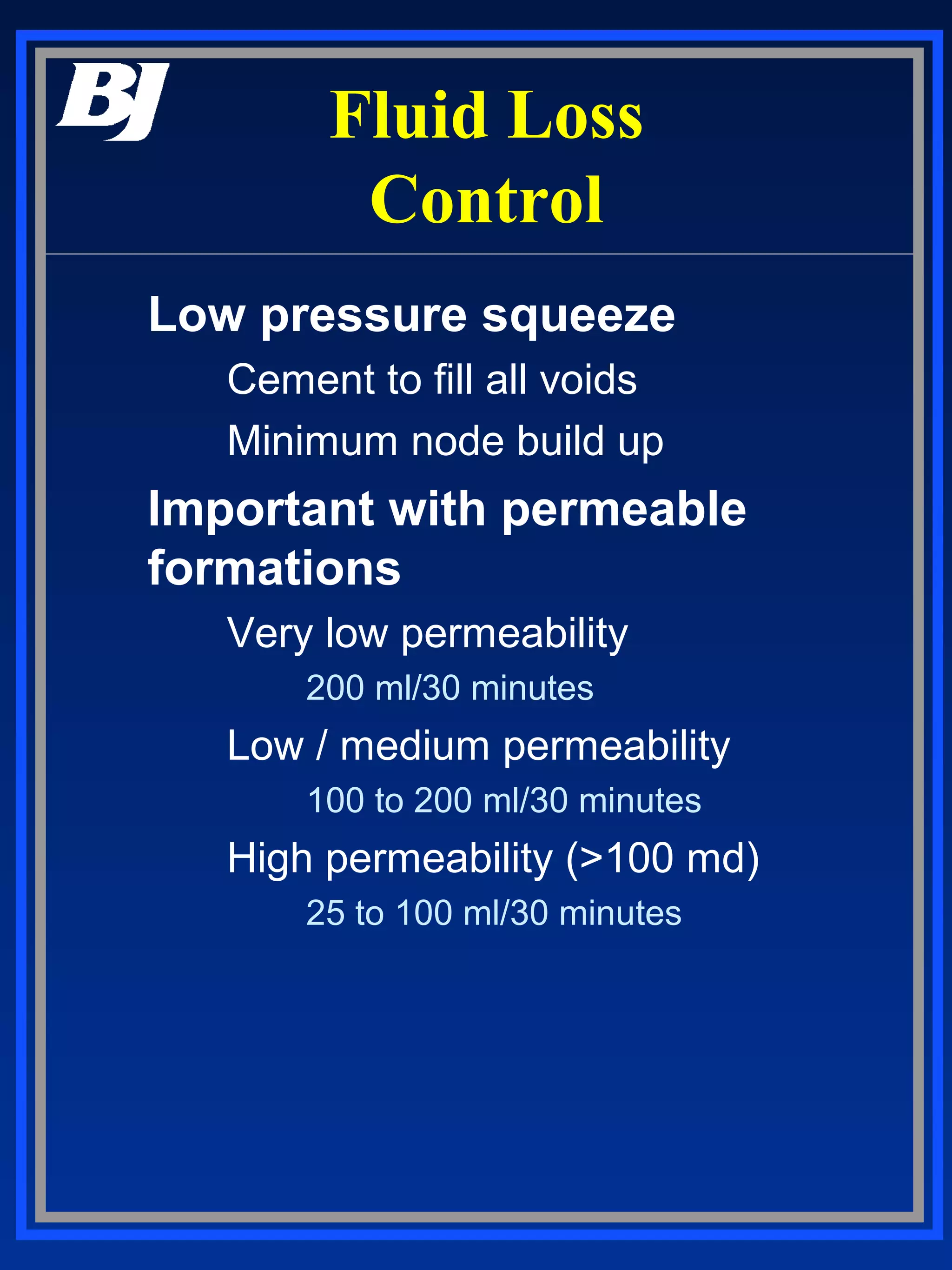 Squeeze cementing | PPT