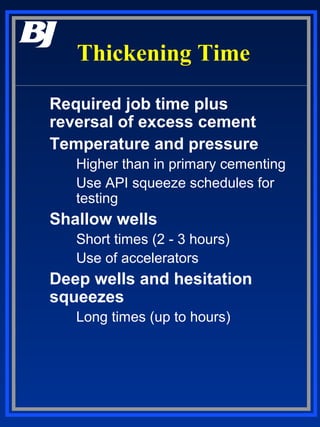 Squeeze cementing | PPT