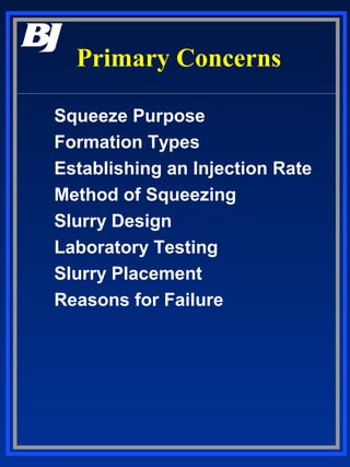 Squeeze cementing | PPT