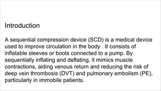 squential compression device.for dvt patients | PDF