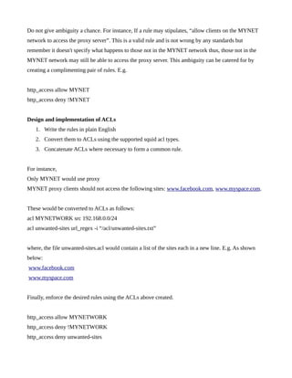 Squid proxy-configuration-guide | PDF