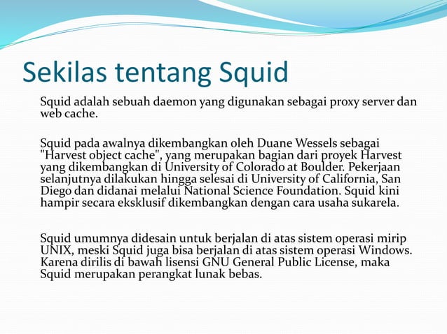 Squid proxy-server | PPT