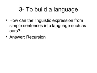 Templates in linguistics - Why Garbage Garbage | PPT