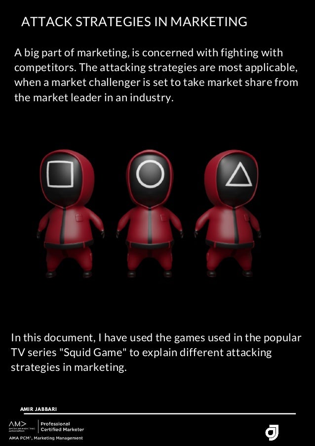 Squid Game and Attack Strategies in Marketing | PDF