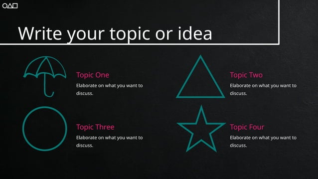 Squid Game-Themed Minimal Shapes Presentation.pptx