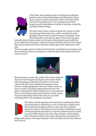 'Squidiverse' 10 point Design Document | PDF