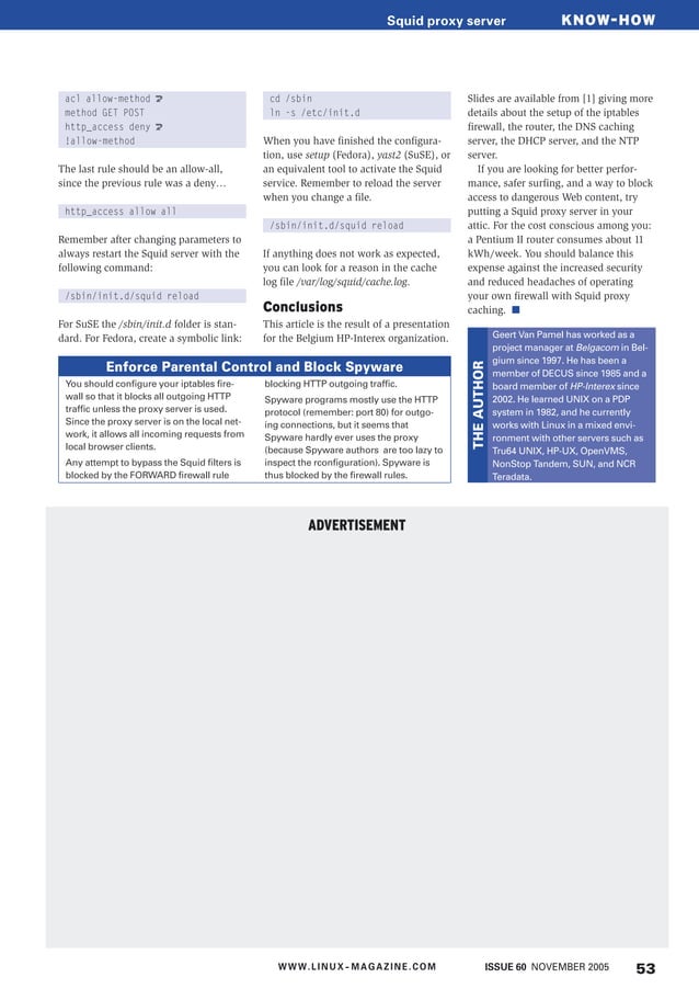 Squid proxy server | PDF