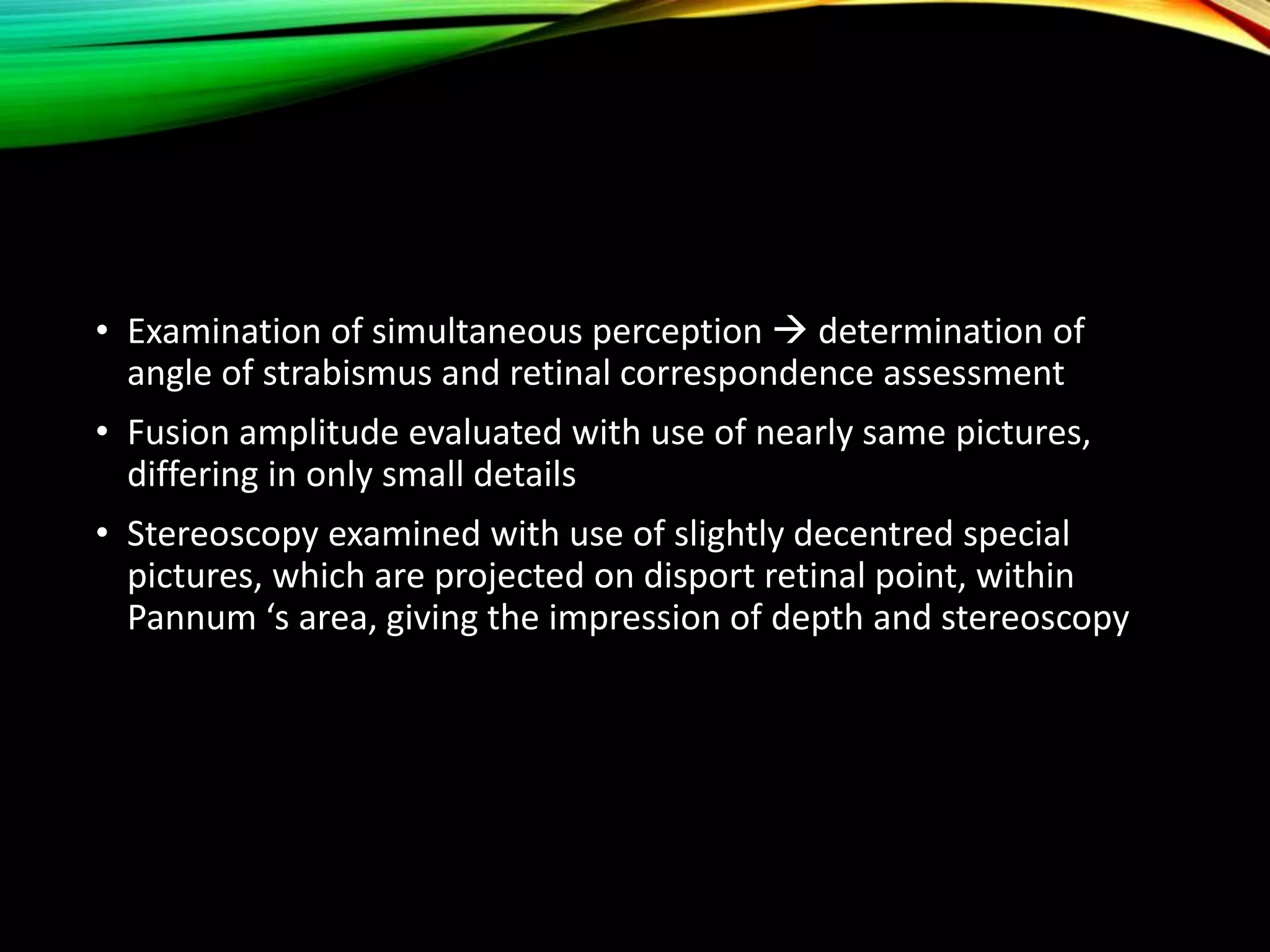 Clinical examination of squint | PPTX