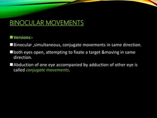 Clinical examination of squint | PPTX