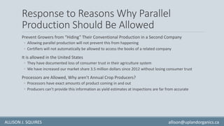 Allison Squires Presentation - #YourStandardsYourSay Parallel ...