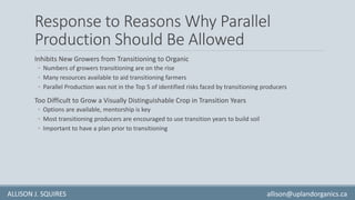 Allison Squires Presentation - #YourStandardsYourSay Parallel ...