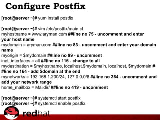 SquirrelMail for webmail | PPTX | Email | Internet