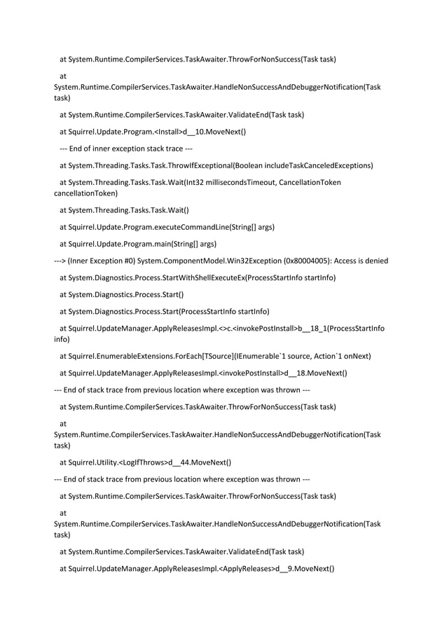 Squirrel setup-ms teams | PDF