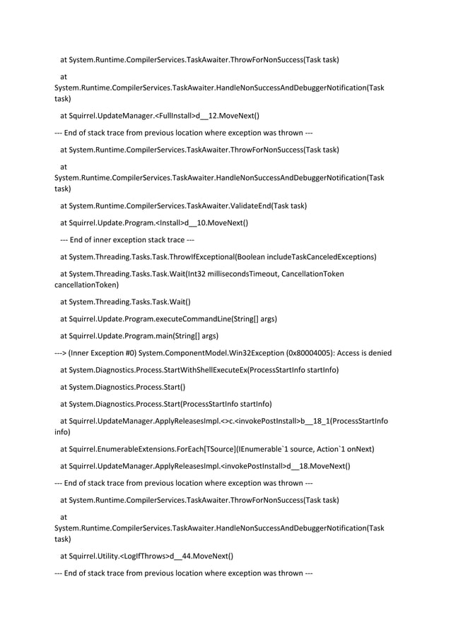 Squirrel setup-ms teams | PDF