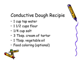 Squishy Circuits Lesson Plan | PPT