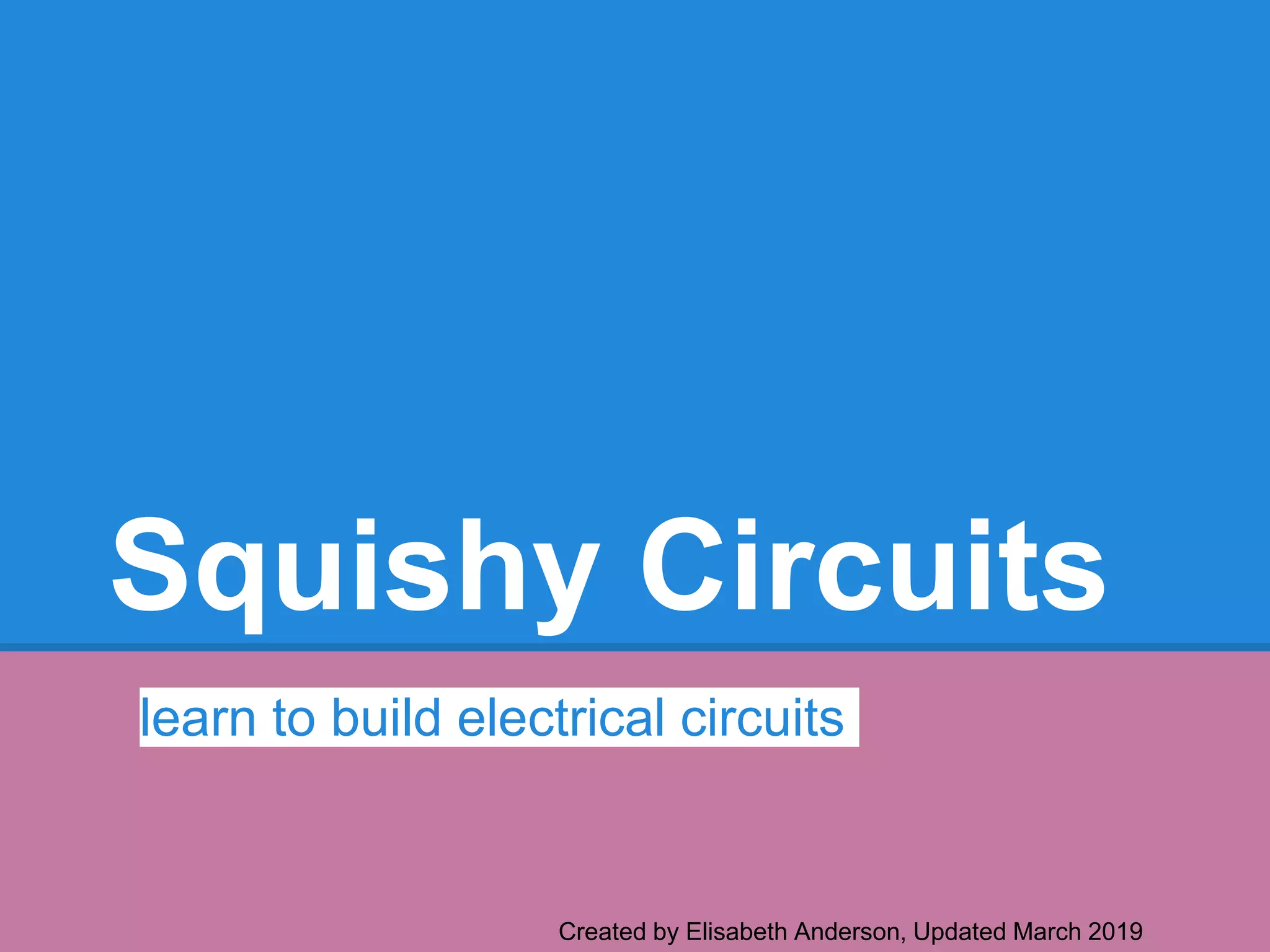 Squishy Circuits for Kids | PPTX