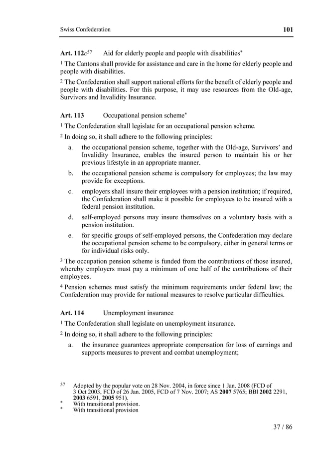 SR-101-01012024-EN.docx Federal Constitution of the Swiss Confederation ...