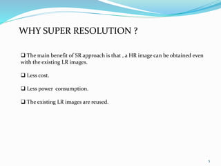 Super Resolution | PPTX