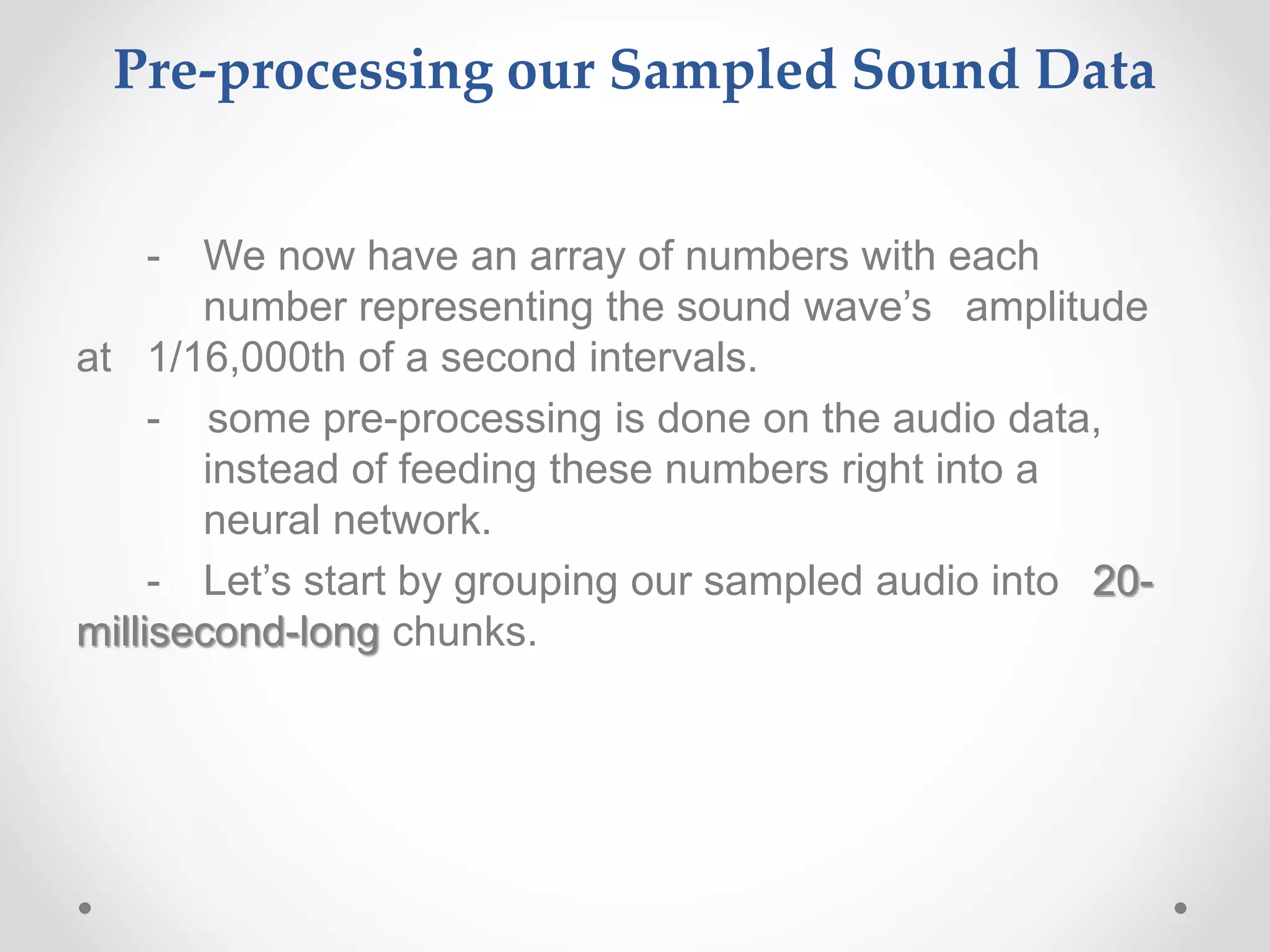 Speech Recognition System Pptx