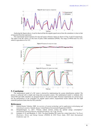 Model Validation and Control of an In-Wheel DC Motor Prototype for ...
