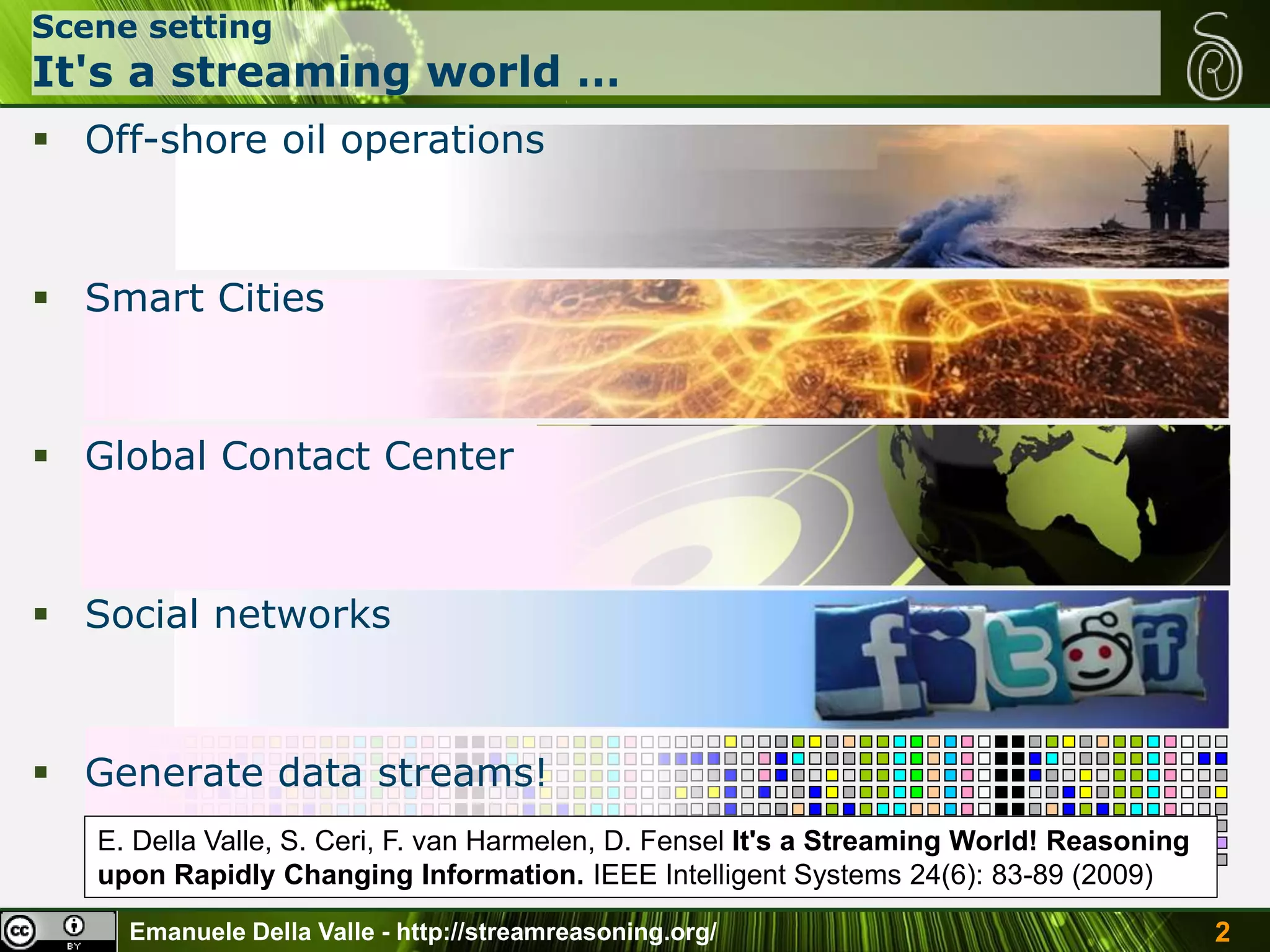 On Stream Reasoning | PPT