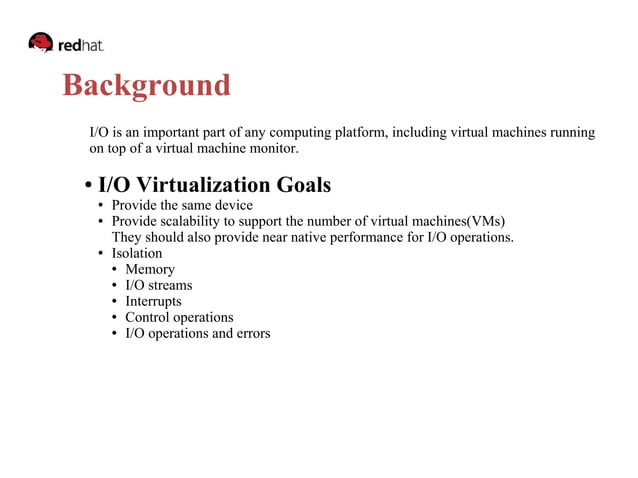 SR-IOV Introduce | ODP | Operating Systems | Computer Software and Applications