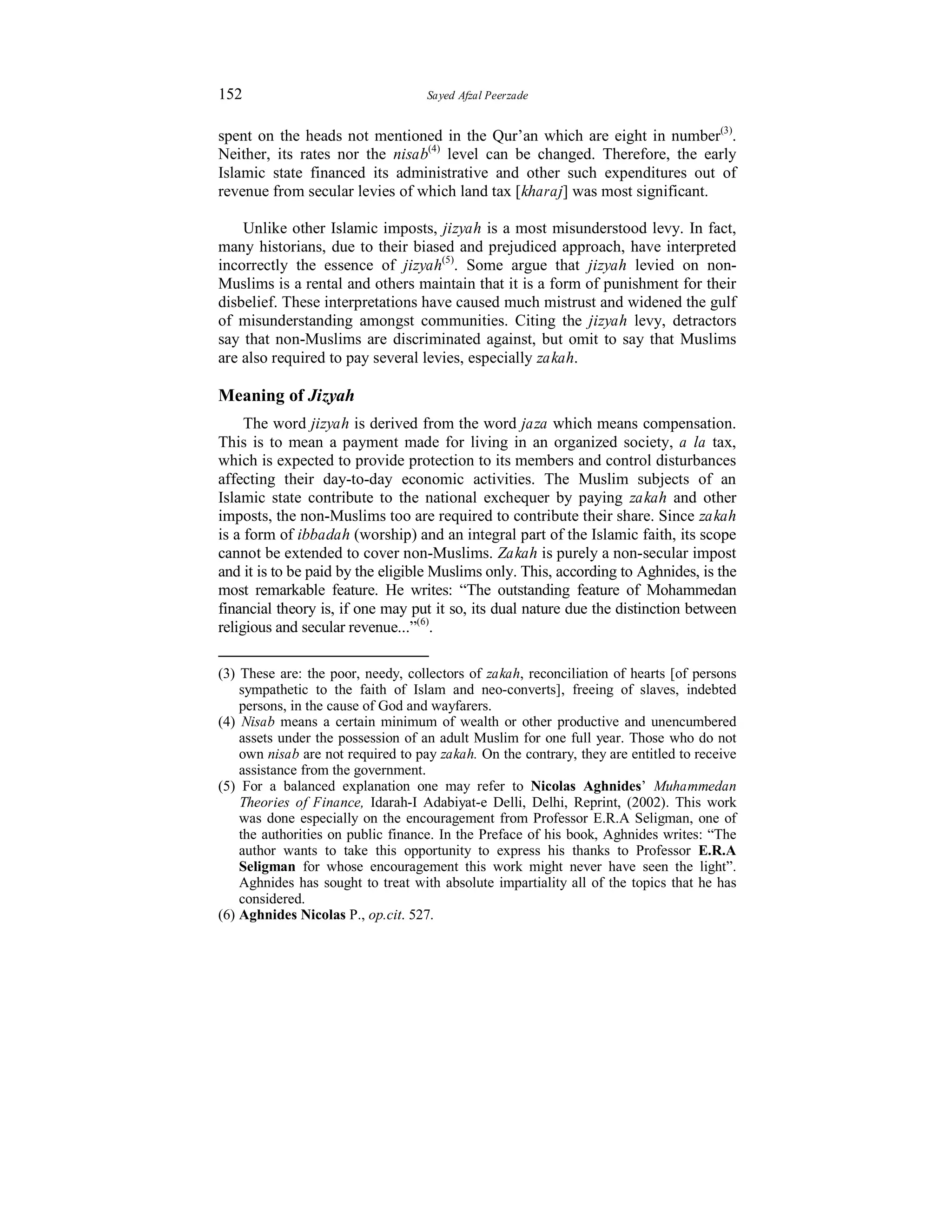 Jizyah: A Misunderstood Levy | PDF