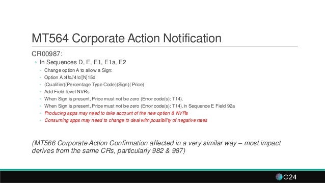 SWIFT SR2016 update webinar - which message types are changing?