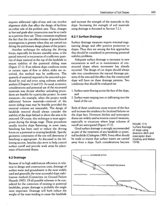 Slope stabilization techniques-1233456789 | PDF