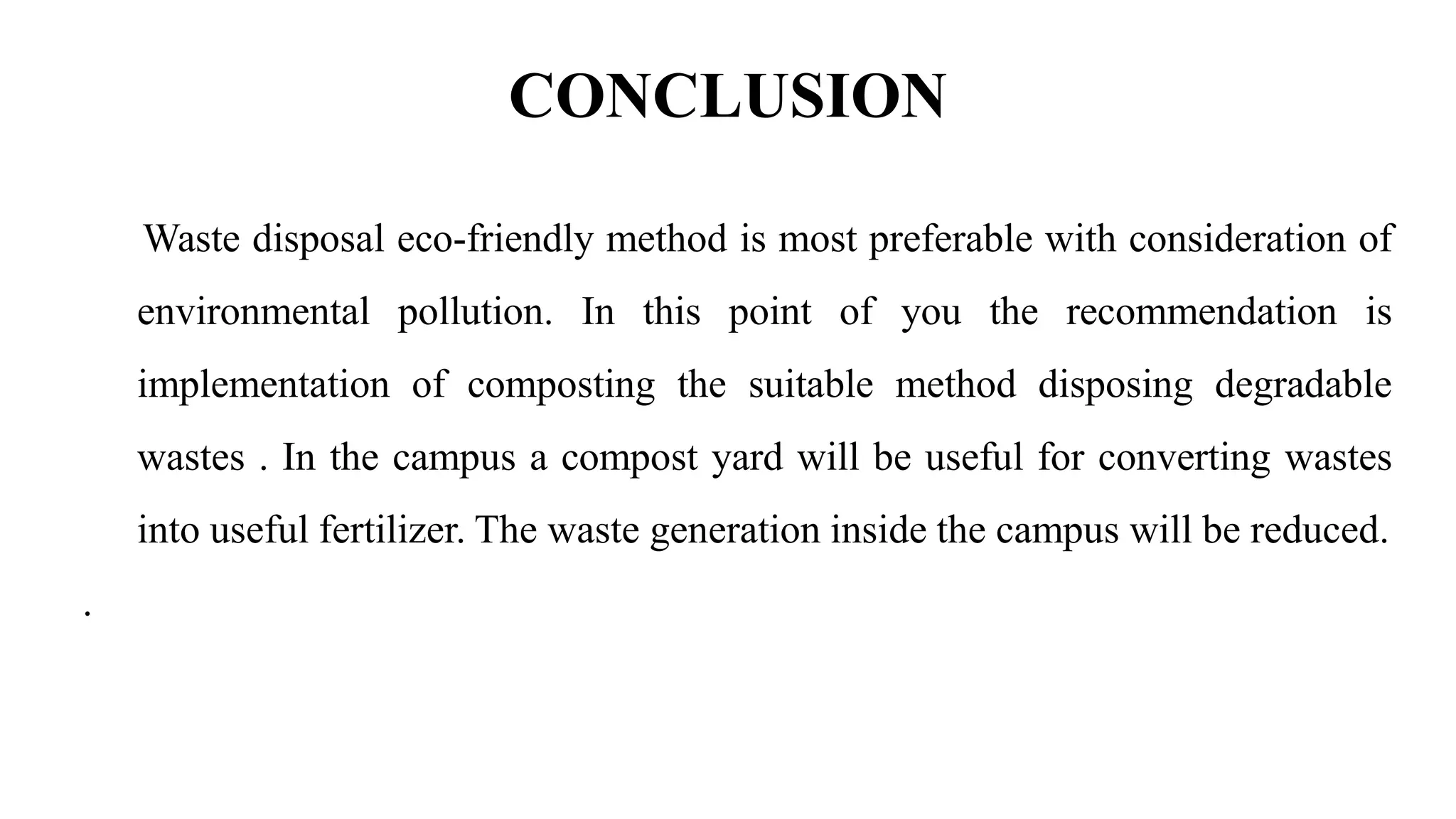 Solid waste management ppt | PPTX