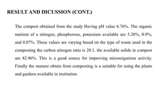 Solid waste management ppt | PPTX