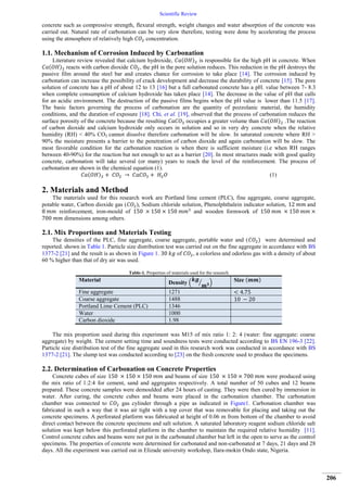 Effects of Carbonation on the Properties of Concrete | PDF